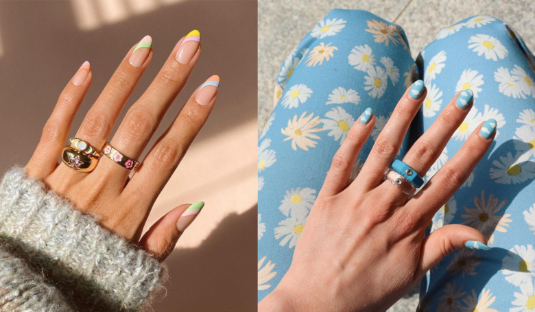 Nagellacktrend Pastell: 7 Nail Art Inspirationen für Pastell-Nägel im ...